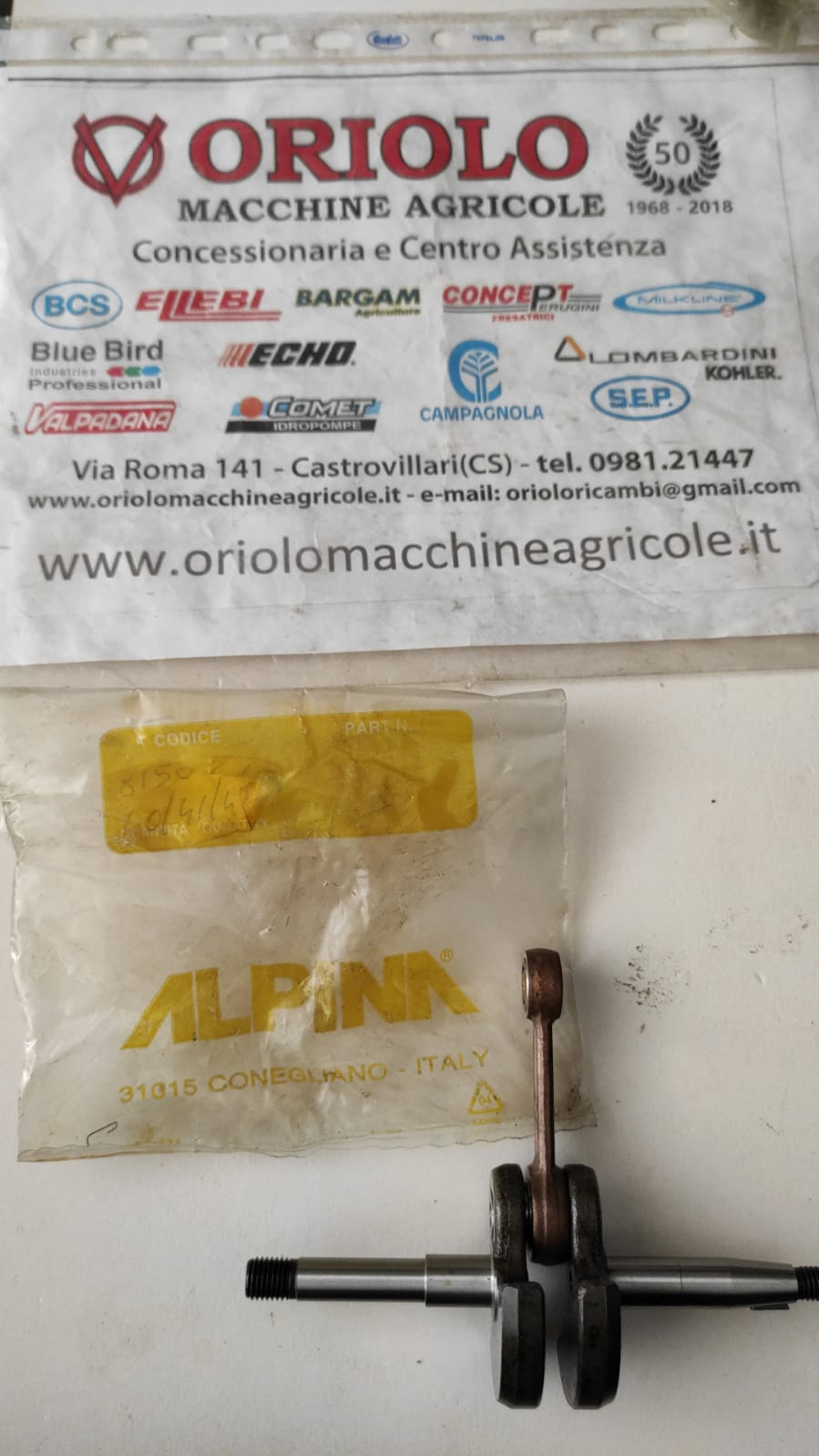 albero motore alpina 40 41 45 vendita online alpina
